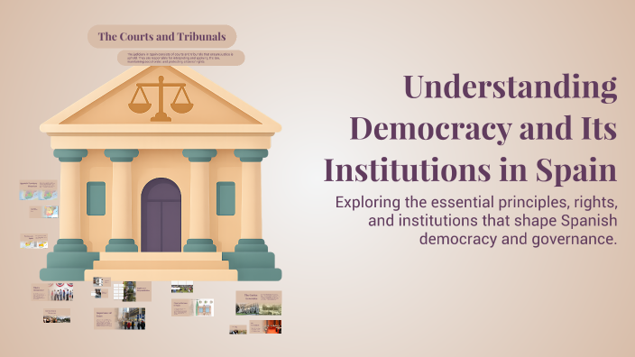 Understanding Democracy and Its Institutions in Spain by javier arias ...