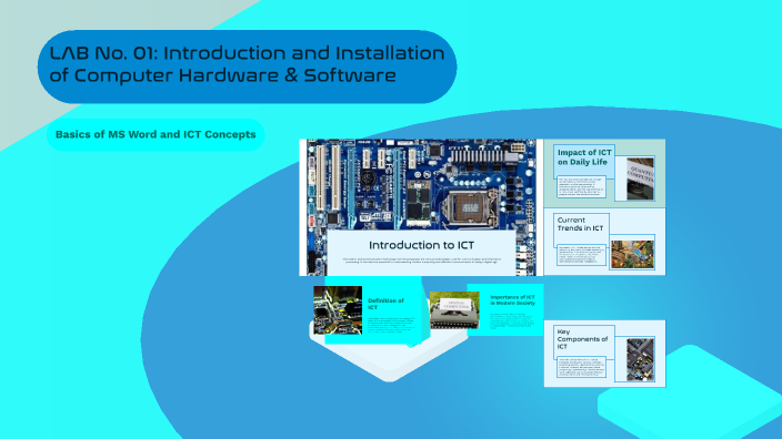 LAB No. 01: Introduction and Installation of Computer Hardware ...