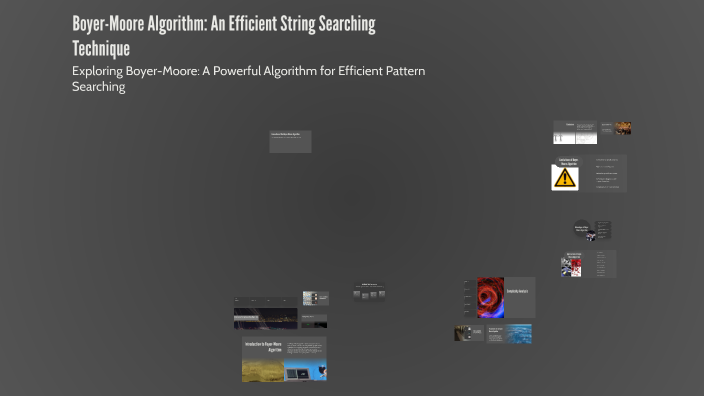 Boyer-Moore Algorithm: An Efficient String Searching Technique by md ...