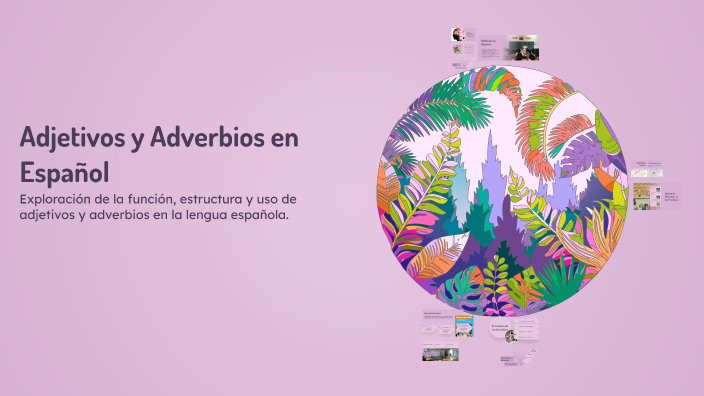 Adjetivos y Adverbios en Español by Ximena Martinez on Prezi