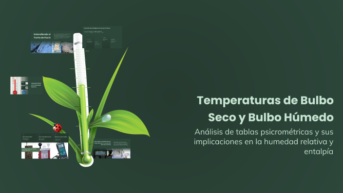 Temperaturas de Bulbo Seco y Bulbo Húmedo by profe carlos triana on Prezi