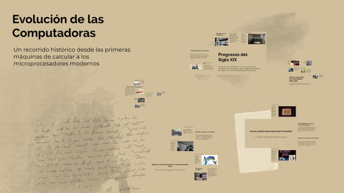 Evolución de las Computadoras by Flor milagros Pio rodriguez on Prezi