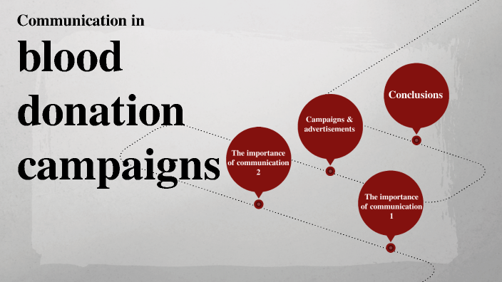 Communication in blood donation campaigns by Francesca Tedde on Prezi
