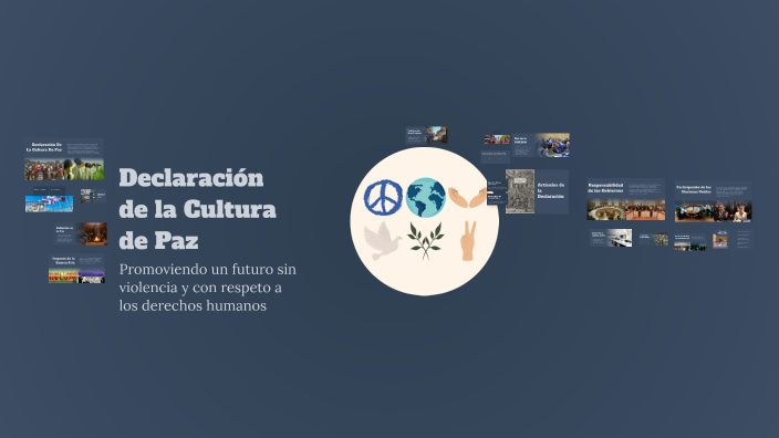 Declaración de la Cultura de Paz by Arturo Escorza on Prezi