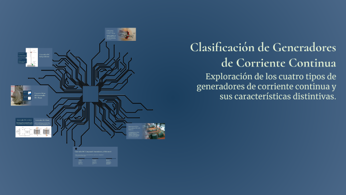 Clasificación de Generadores de Corriente Continua by Antony Ca on Prezi