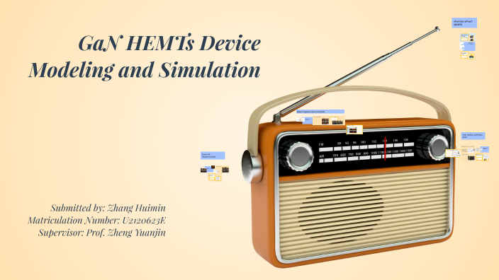 GaN HEMTs Device Modeling and Simulation by HUIMIN ZHANG on Prezi