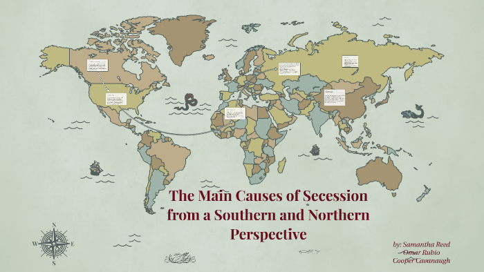 The Main Causes of Secession from a Southern Perspective by Sam Reed on ...