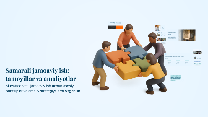Effective Teamwork: Principles and Practices by Muborak on Prezi