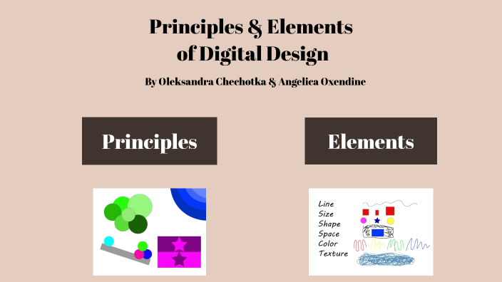 Principles & Elements of Digital Design by Oleksandra Chechotka on Prezi