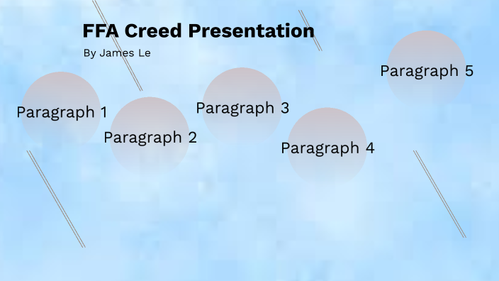 FFA CREED PRESENTATION by James Le (Student WHS) on Prezi