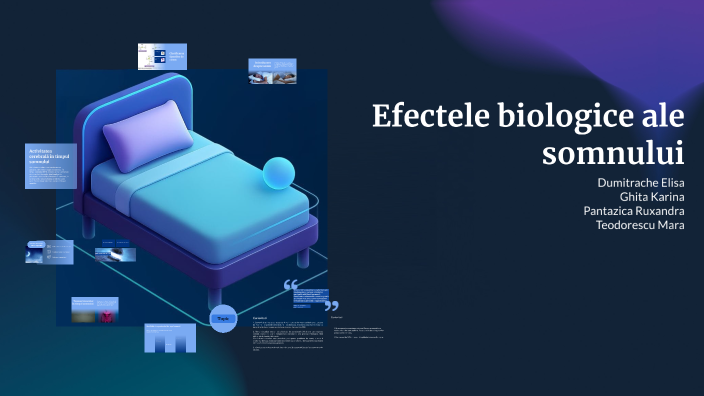 Efectele biologice ale somnului by Ruxi Pantazica on Prezi