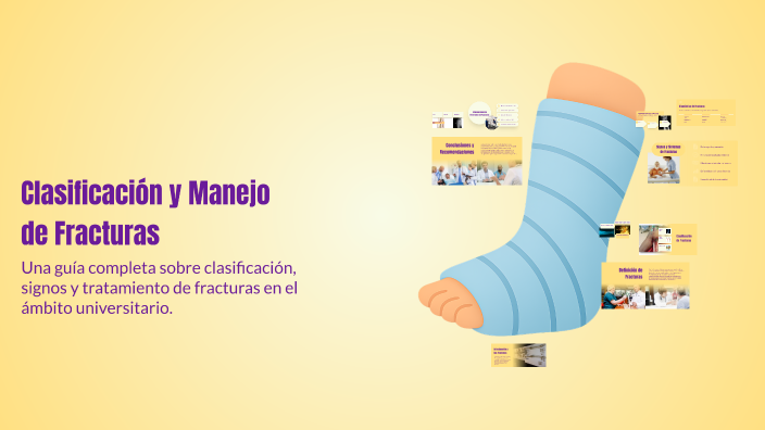 Clasificación y Manejo de Fracturas by José Luis Spiller on Prezi