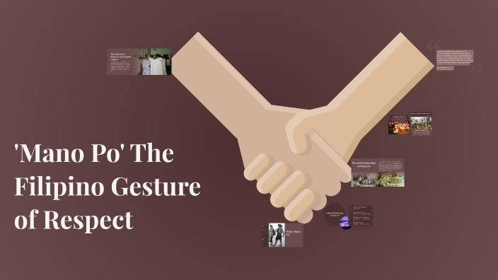 Exploring 'Mano Po': A Filipino Gesture of Respect by Tristin De La ...