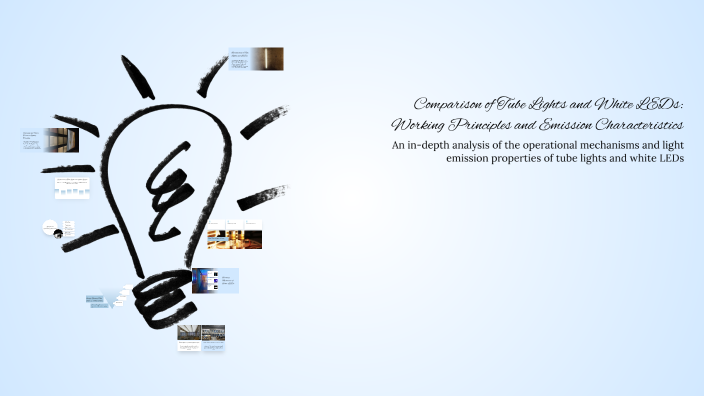 Comparison of Tube Lights and White LEDs: Working Principles and ...