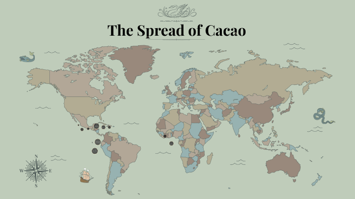 Cacao Spread Timeline Map by Callie Garcia on Prezi