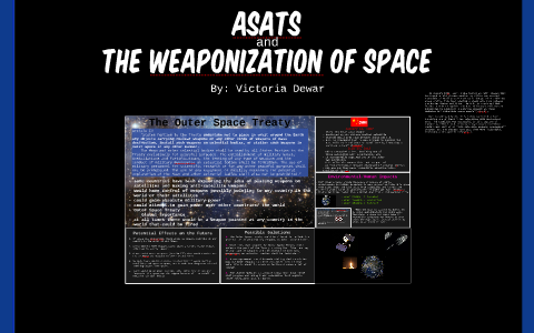 Weaponization of Space by Victoria Dewar