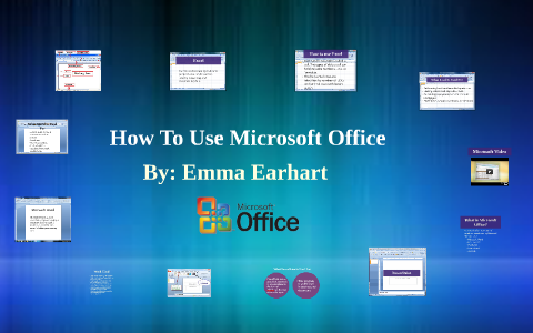 How To Use Microsoft Office by on Prezi