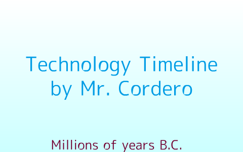 Technology History Timeline by gerry cordero on Prezi