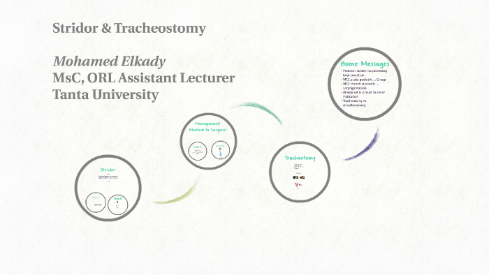 Stridor & Tracheostomy by Mohamed Alkady on Prezi