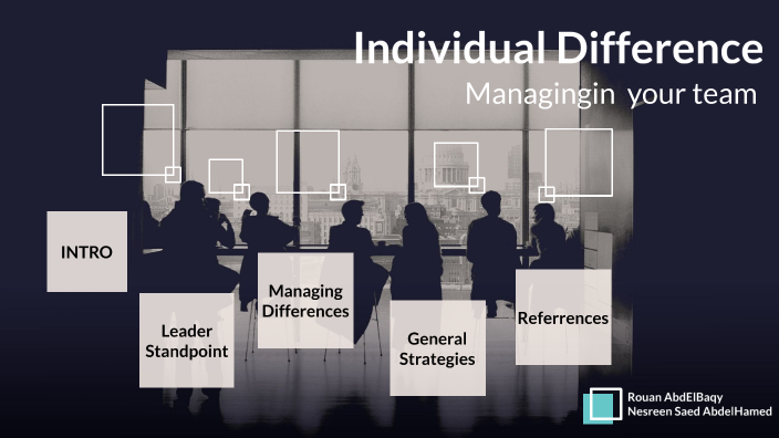 Managing Individual Differences in your team by Rouan Abdelbaqy on Prezi