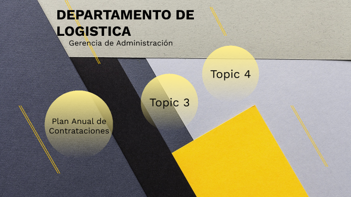 GESTION DEPARTAMENTO DE LOGISTICA by Edwar Chavez Llerena on Prezi