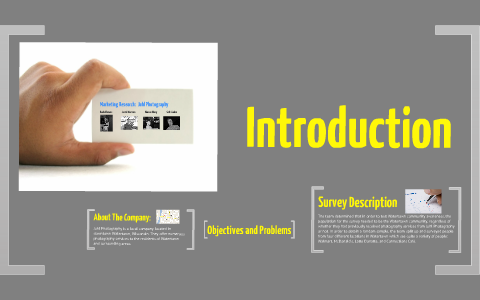 Marketing Research: Juhl Photography by Seth Coelen