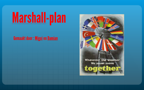 marshall plan by on Prezi