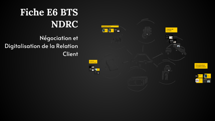 Fiche E6 BTS NDRC by lohan penhouet on Prezi