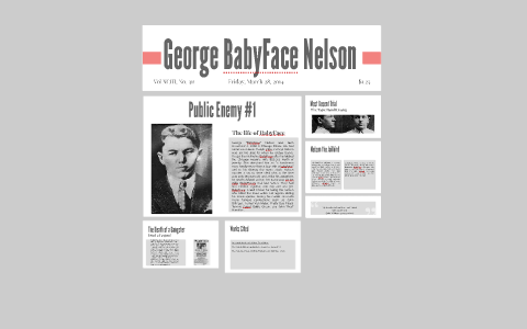 George BabyFace Nelson by Alex Eifler on Prezi