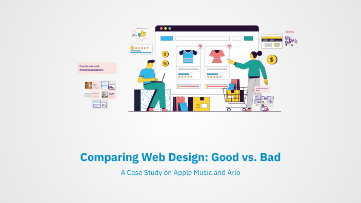 Comparing Web Design: Good vs. Bad by joseph viso on Prezi