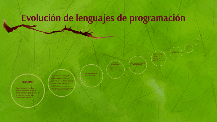 Evolución de lenguajes de programación by david mata mendoza on Prezi