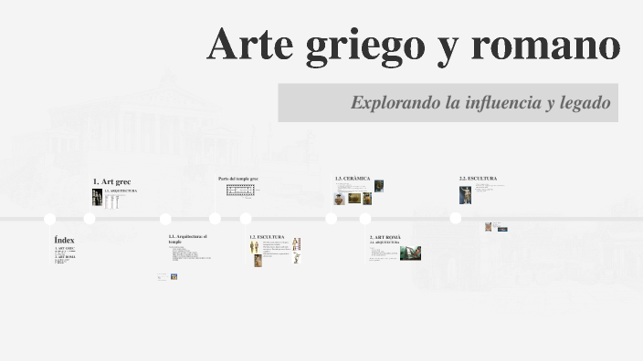 Arte griego y romano by Maria Martínez on Prezi