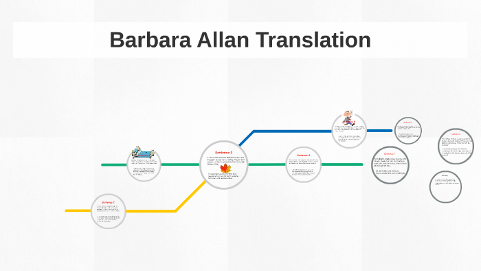 Barbara Allan Translation by Mark Ellender on Prezi