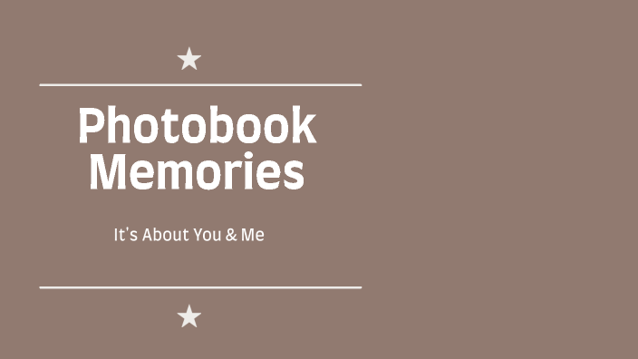 Preserving Photobook Memories by Moolah Saja on Prezi