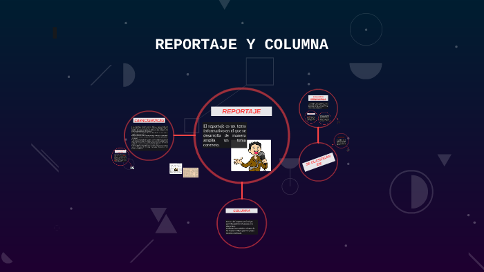 REPORTAJE Y COLUMNA by Ari Hdz on Prezi
