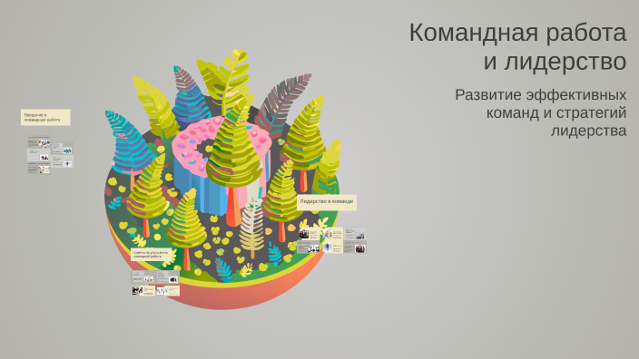 Командная работа и лидерство by Sanya Galushko on Prezi