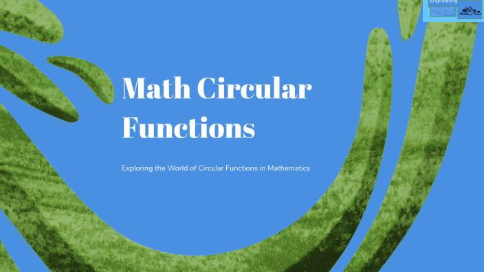 Math Circular Functions by Fritz Jondonero on Prezi