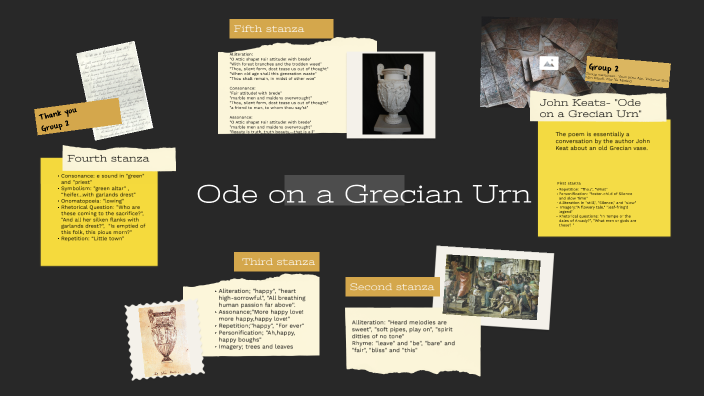 2. John Keats-“Ode on a Grecian Urn” by Min Sandi on Prezi