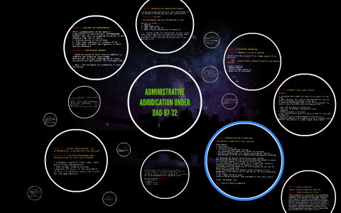 ADMINISTRATIVE ADJUDICATION UNDER DAO-97-32 by mark tamayo on Prezi