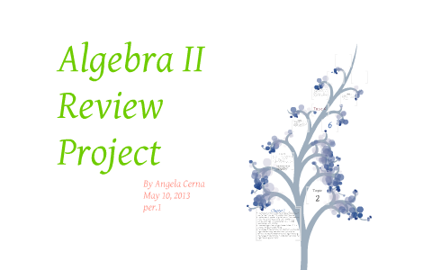 Algebra 2 Review Project by Angela Cerna on Prezi