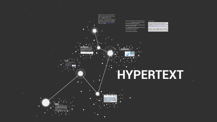 Understanding Hypertext by Jane Torcuato on Prezi