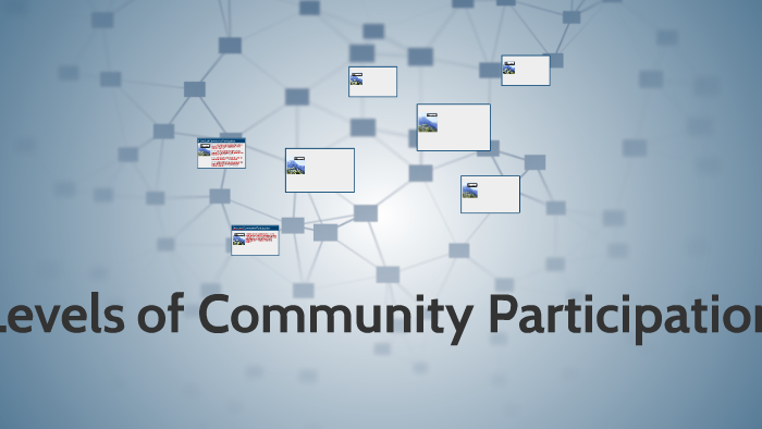 Levels of Community Paticipation by Ranessa Angeles
