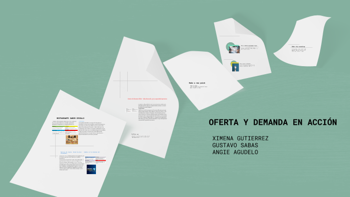OFERTA Y DEMANDA EN ACCIÓN by Angie Agudelo on Prezi