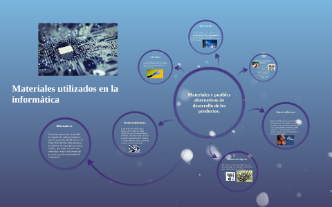 Materiales utilizados en la informatica by Alan Romero on Prezi