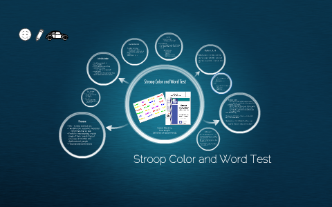 Stroop Color and Word Test by Nina Wright on Prezi