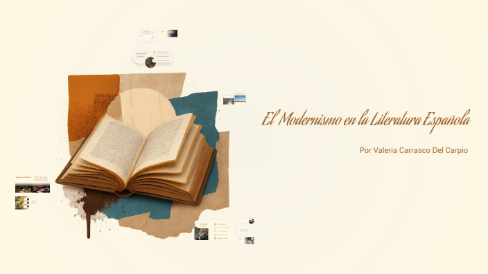 Exposición sobre el Modernismo en la Literatura Española by Valeria ...
