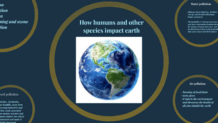 how humans impact earth by brian guzman on Prezi