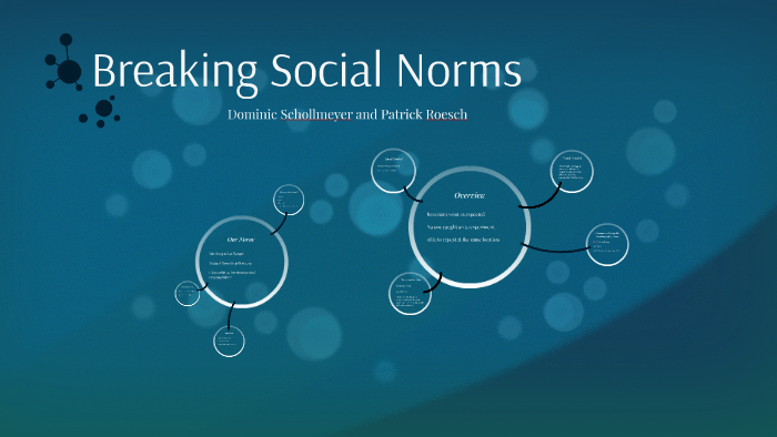 Breaking Social Norms by Patrick Roesch on Prezi