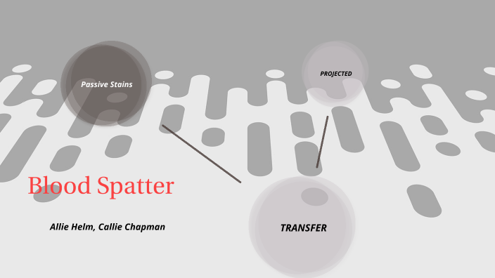 Blood Spatter Project by Allie Helm on Prezi