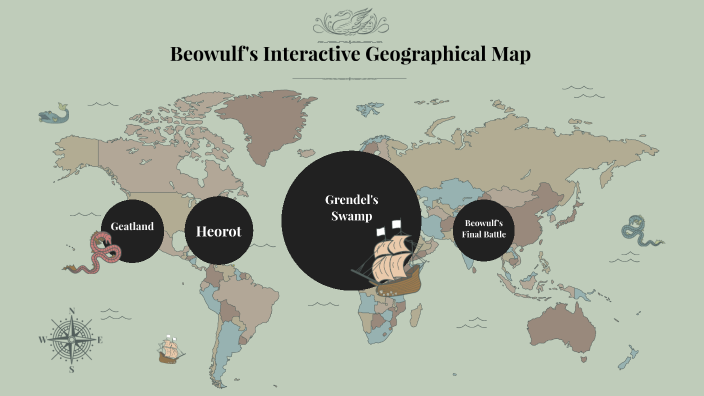 Beowulf's Interactive Geographical Map by Carolina Gonzalez on Prezi